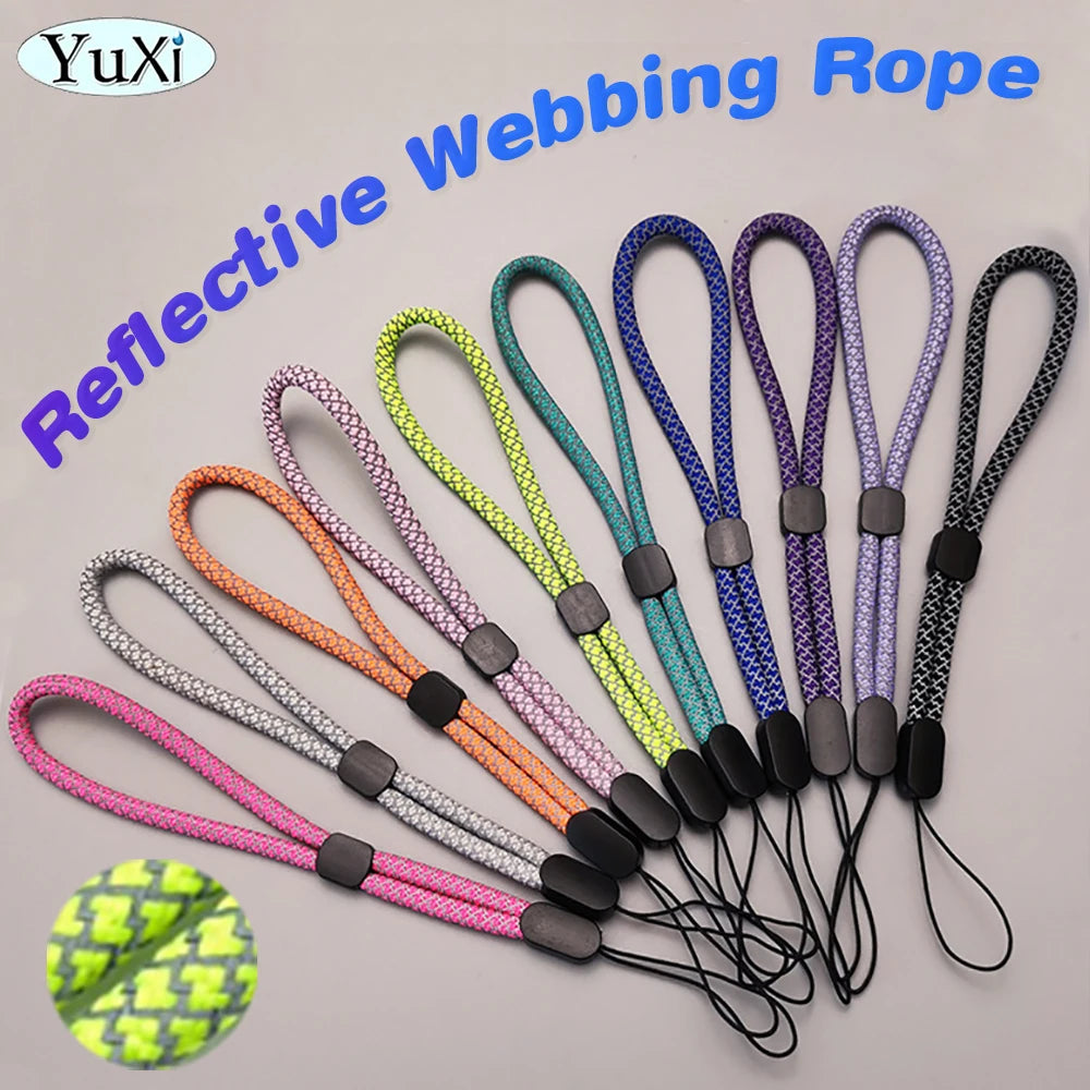 1Pcs Adjustable Nylon Wrist Lanyard Soft Durable Lanyard For Keys Phon